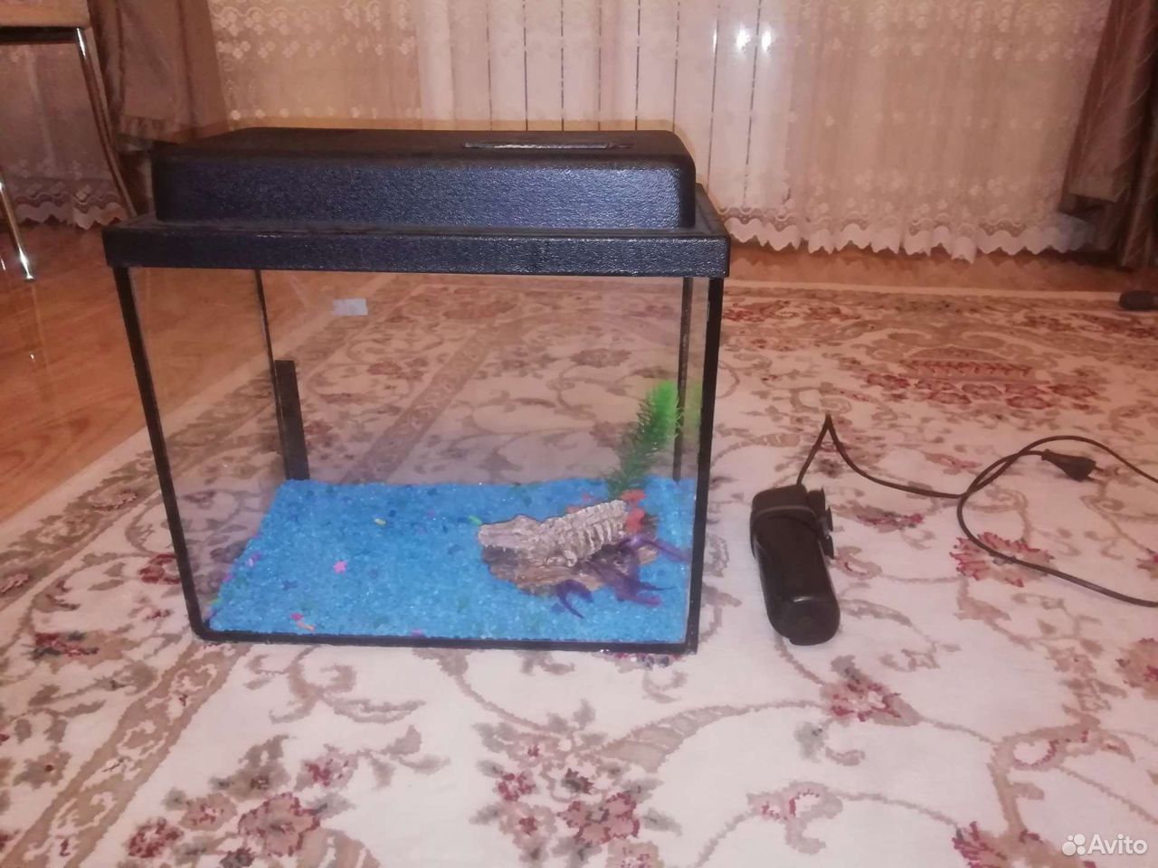 Комплект аквариум 30 л+фильтр+компрессор+тестер+пе