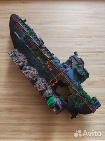 Декор Подводная лодка для аквариума