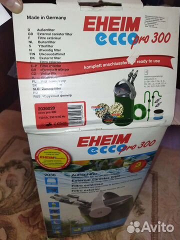 Фильтр для аквариума eheim ecco pro 300