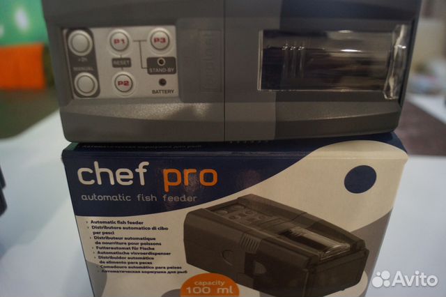 Автоматическая кормушка для рыб chef pro (новый)