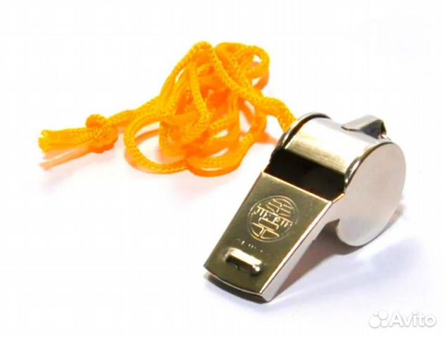 Свисток металлический купить в Ростове-на-Дону | Хобби и отдых | Авито