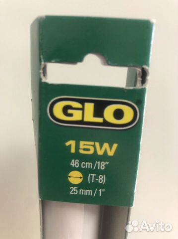 Аквариумная лампа flora glo t8 15W 46 см
